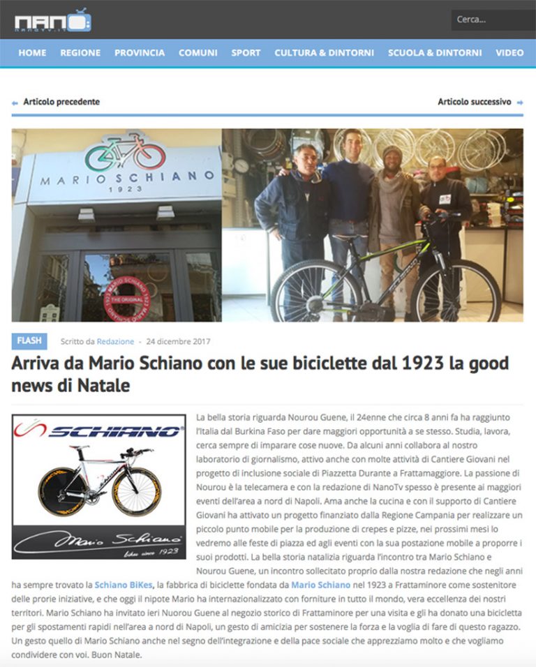 Mario Schiano Arriva da Mario Schiano con le sue biciclette dal 1923 la ...